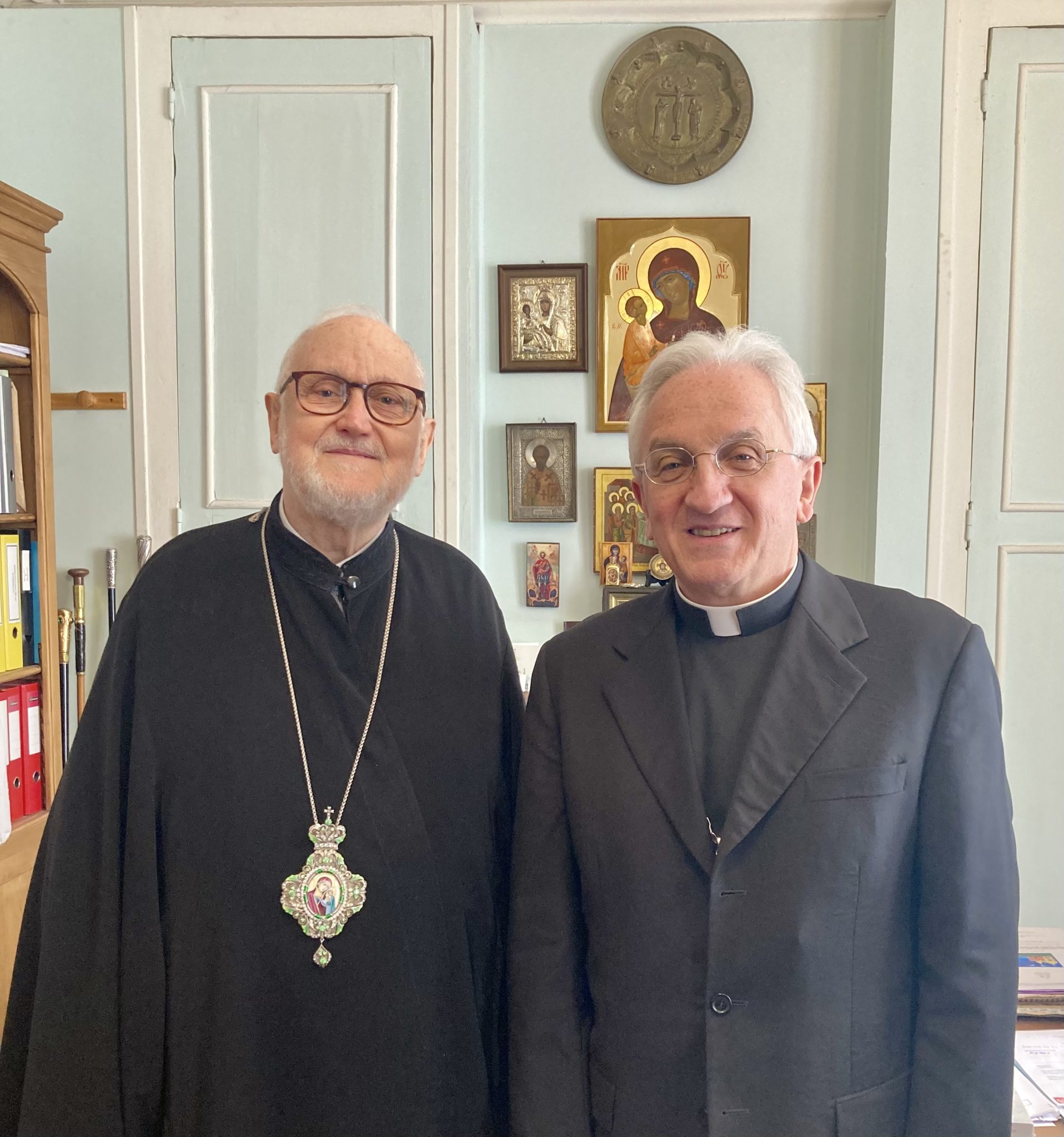 Rencontre avec le Nonce apostolique | Archevêché des églises orthodoxes ...